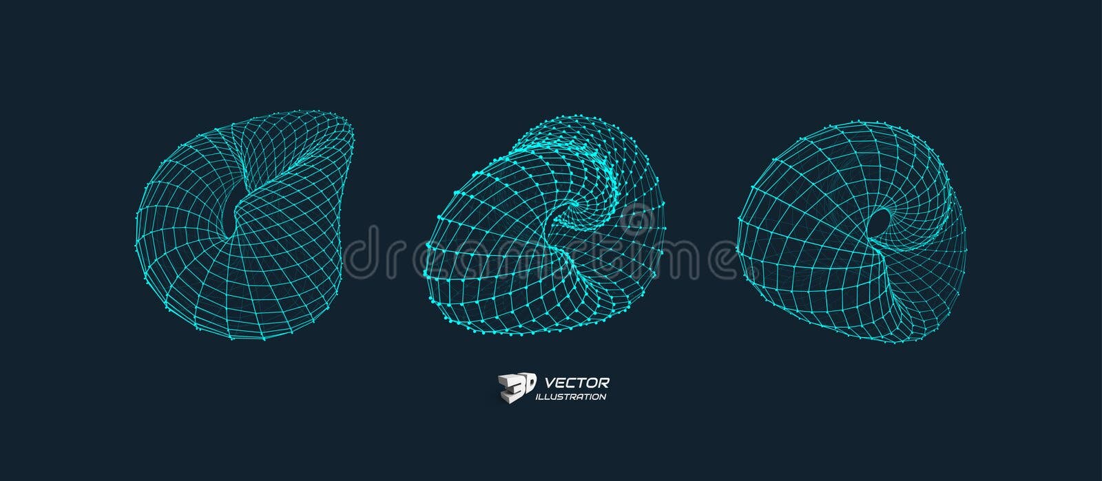 Connection Structure Wireframe Vector Illustration Stock Vector Illustration Of Background
