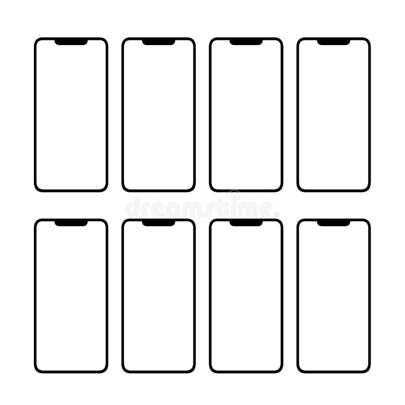 Wireframe UI Kit for Smartphone. Mobile App UX Design. New OS Sign Up ...