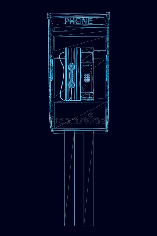 Public Payphone Isolated White Background Stock Illustrations – 121 ...