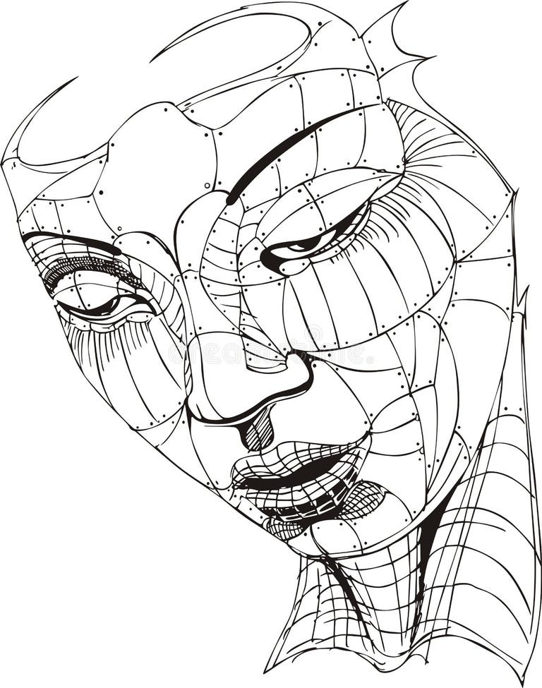 Wireframe Woman Face Stock Illustrations – 1,368 Wireframe Woman Face ...