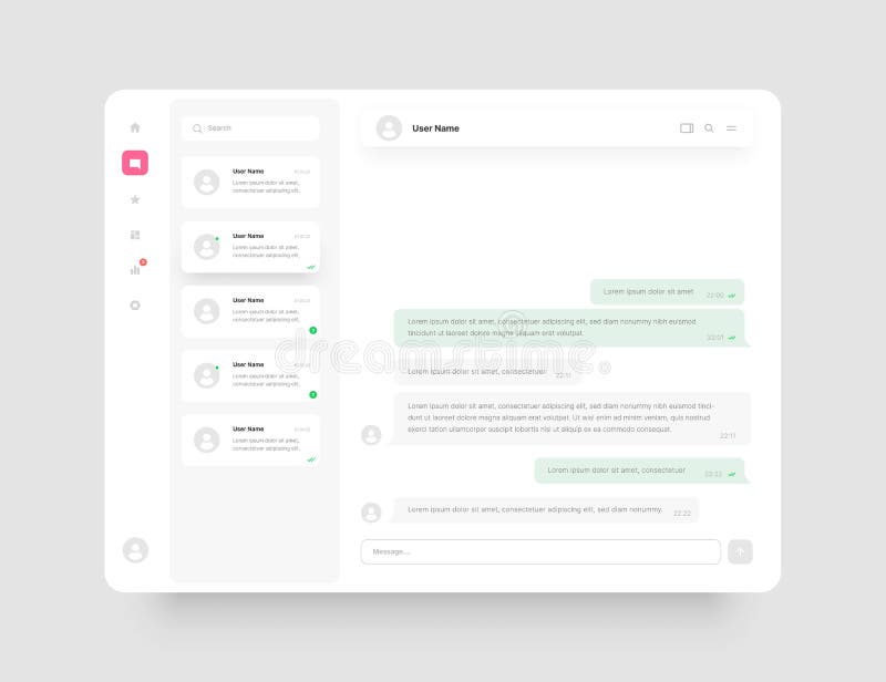 Wireframes Screens. Dashboard UI and UX Design Stock Vector ...