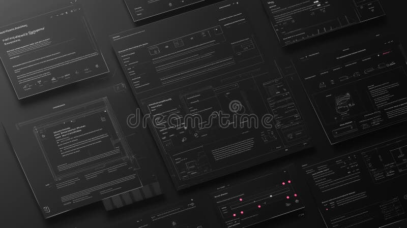 Wireframing Digital Design Process, Sketching Website Layouts and App ...