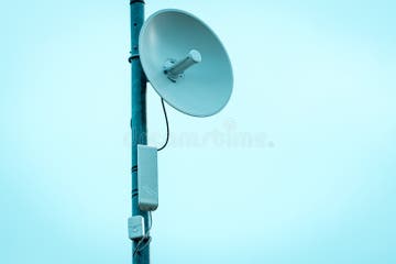 Wireless Access Point Antenna Stock Image - Image of architecture ...