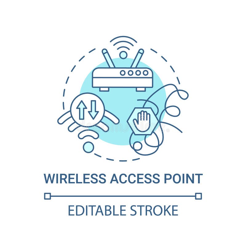 Wireless Access stock illustration. Illustration of computer - 2675344