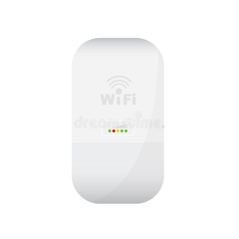 Wireless Access Point Concept by Have Not Antenna Stock Vector ...