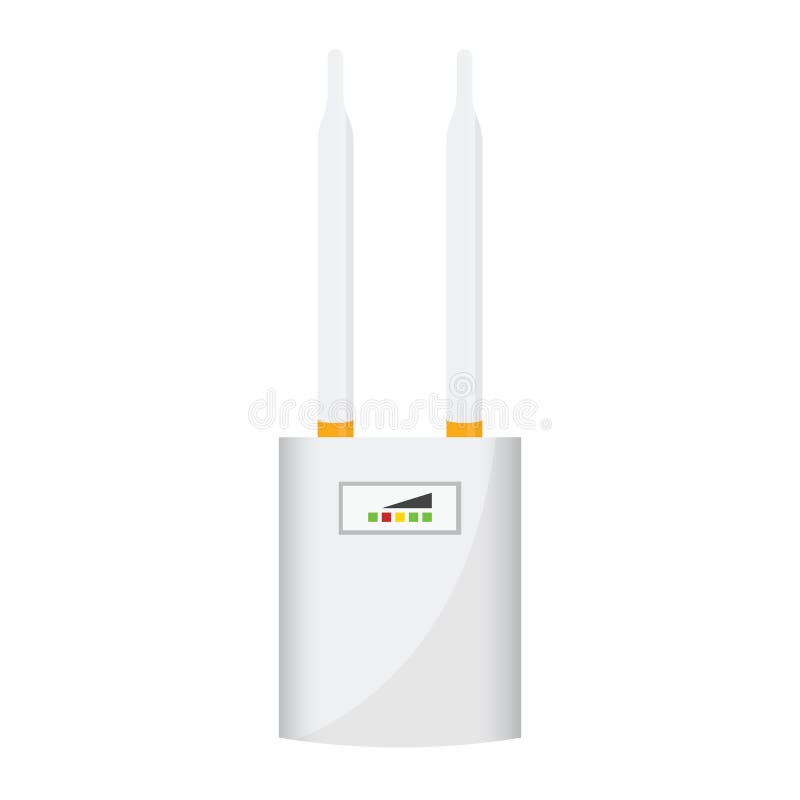 Wireless Access Point Concept by Have Not Antenna Stock Vector ...