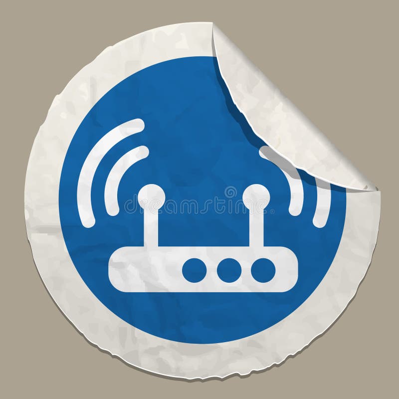 Access Point, Wi-fi Signal, Antenna Isometric Flat Icon. 3d Vector ...