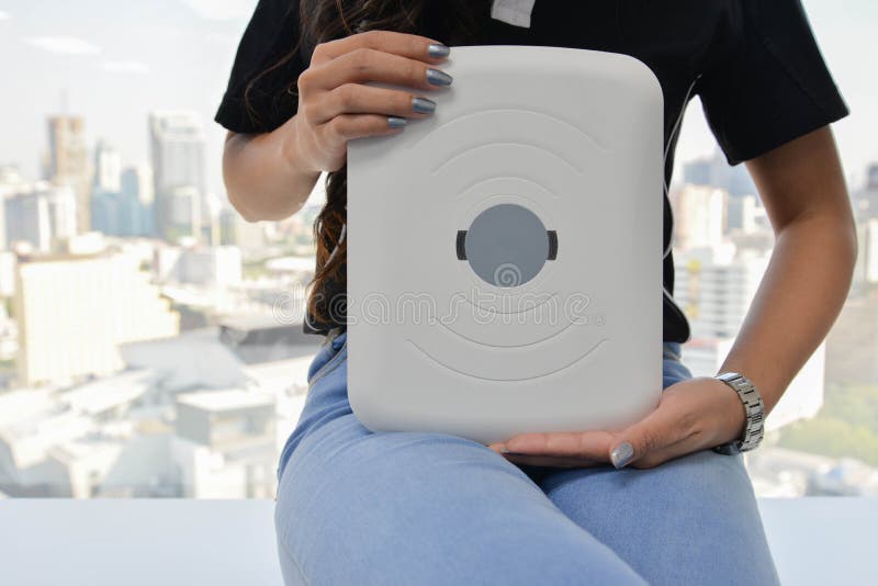 Wireless access point stock photo. Image of device, intranet - 68247024