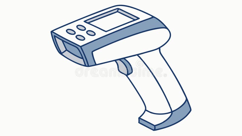 Wireless Barcode Scanner Stock Illustrations – 389 Wireless Barcode ...