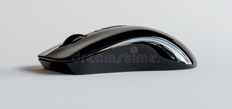 A Wireless Black Computer Mouse Crafted for Comfort and Efficiency To ...