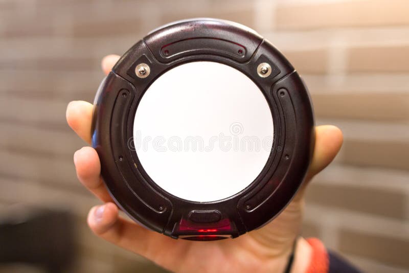 Wireless Buzzer To Call Customers Table. Stock Image - Image of cafe ...