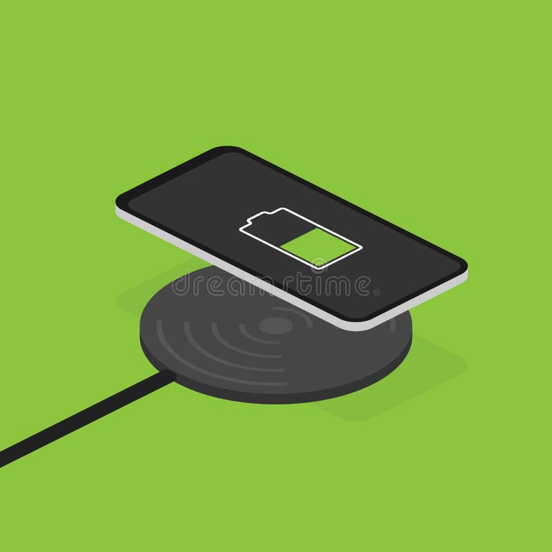 Wireless Charging for Smartphone. Innovative Modern Technological ...