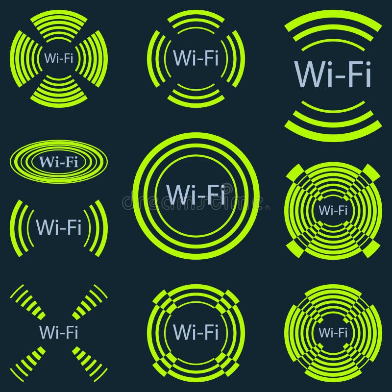 Wireless communication stock vector. Illustration of gray - 50387707
