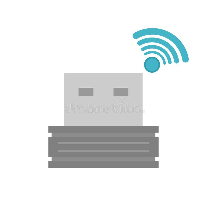 Wireless Communication Module for Mouse or Keyboard. Mini Format Stock ...