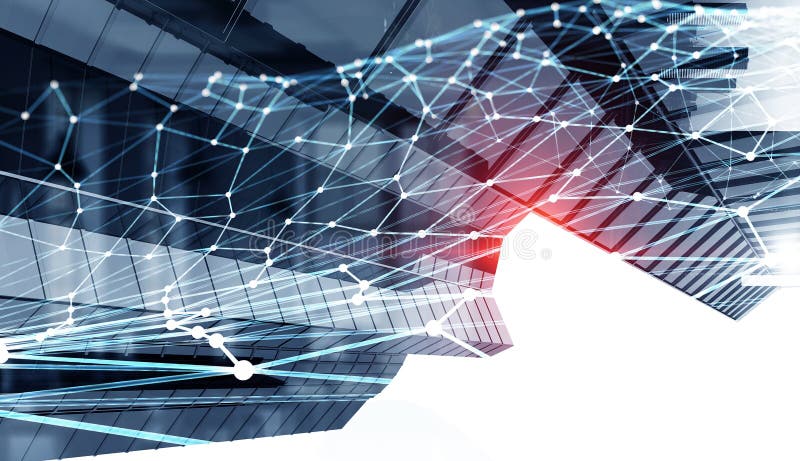 Wireless Communication and Networking Stock Image - Image of smart ...