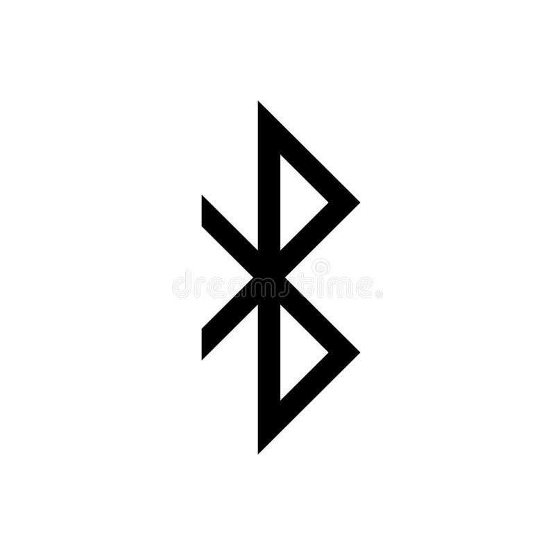 Bluetooth Icon. Vector Isolated Connection Sign. Editorial Photo ...