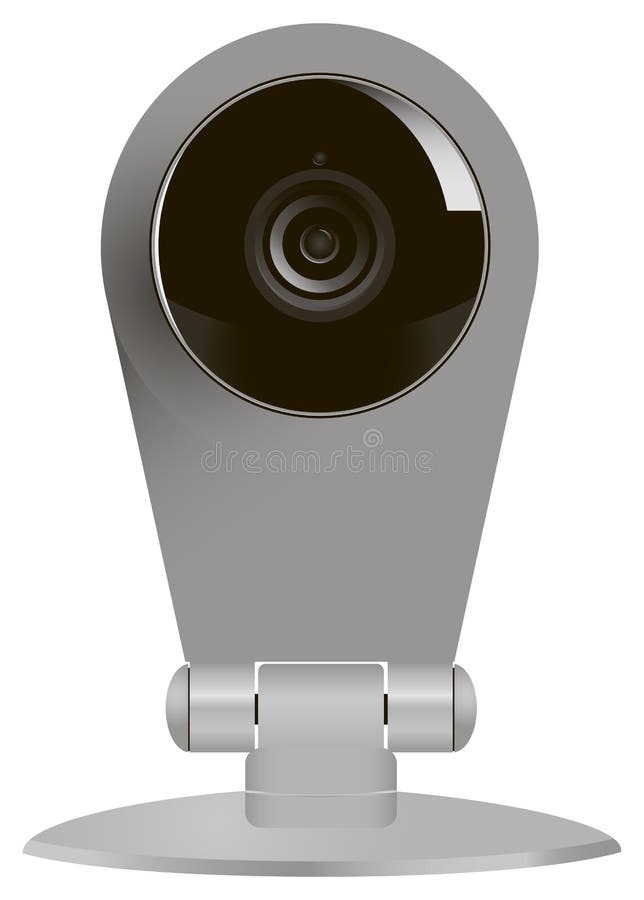 Computer Camera, Video Chatting Isolated Vector Icon that Can Be Easily ...