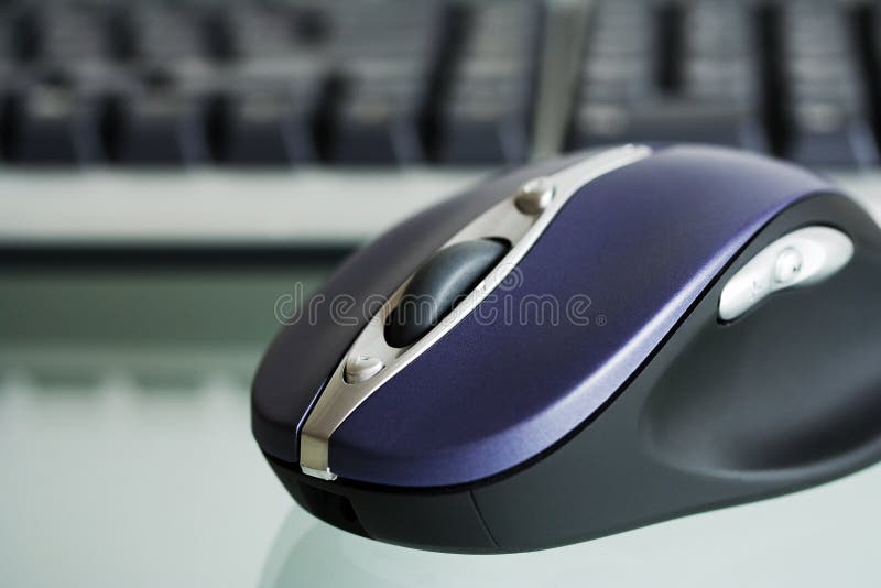 Wireless computer mouse. stock image. Image of space, optical - 7662143