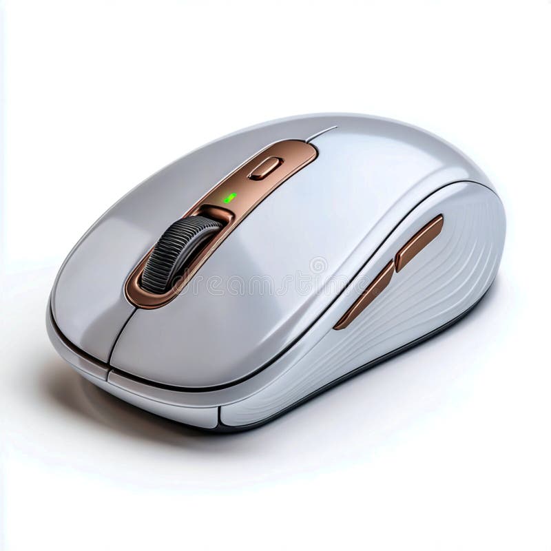 Metallic Gold Computer Mouse Stock Illustrations – 69 Metallic Gold ...