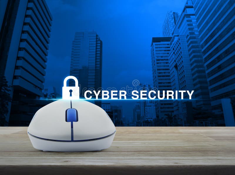 Key Icon and Cyber Security Text on Modern Smart Phone Screen Over ...