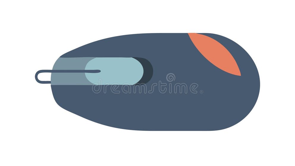 Wireless Computer Mouse Pointing Device, Vector Design Generative AI ...