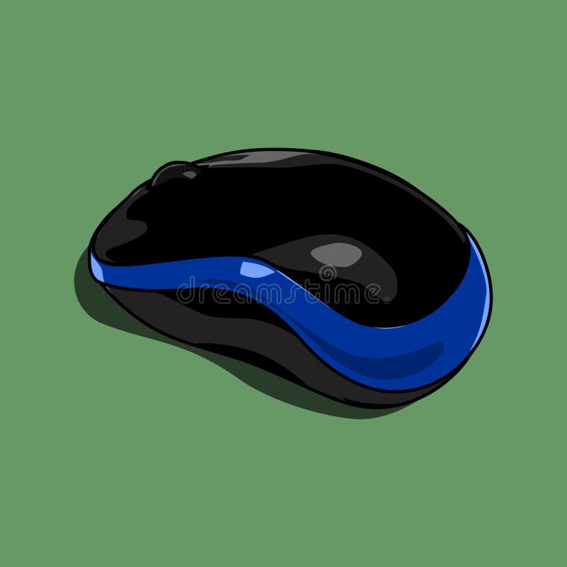 Wireless Computer Mouse Stock Illustrations – 12,468 Wireless Computer ...