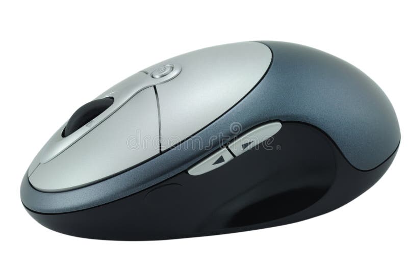Wireless Computer Wheel Mouse Stock Photo - Image of input, device: 7274966