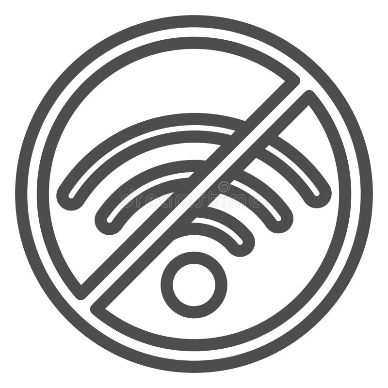 Coverage Forbidden Sign Stock Illustrations – 31 Coverage Forbidden ...