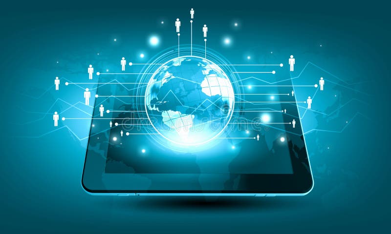 Wireless connection stock illustration. Illustration of download - 59025145