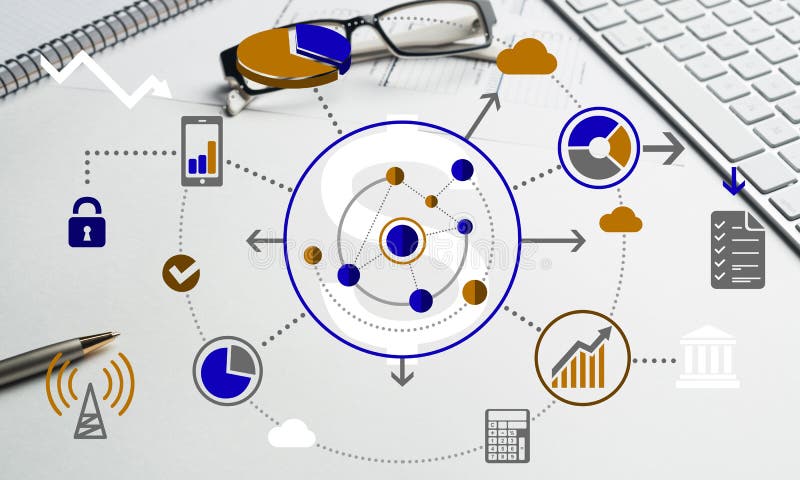 Wireless connection design stock image. Image of achievement - 86406607