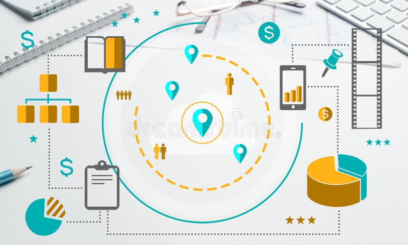 Wireless connection design stock photo. Image of communication - 90682436