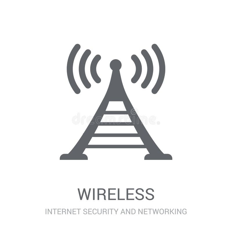 Wireless Connection Icon. Trendy Wireless Connection Logo Concept on ...