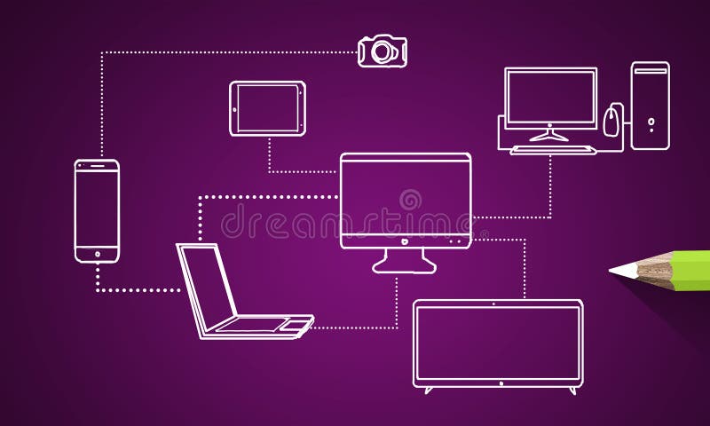 Wireless connection stock illustration. Illustration of global - 57134692