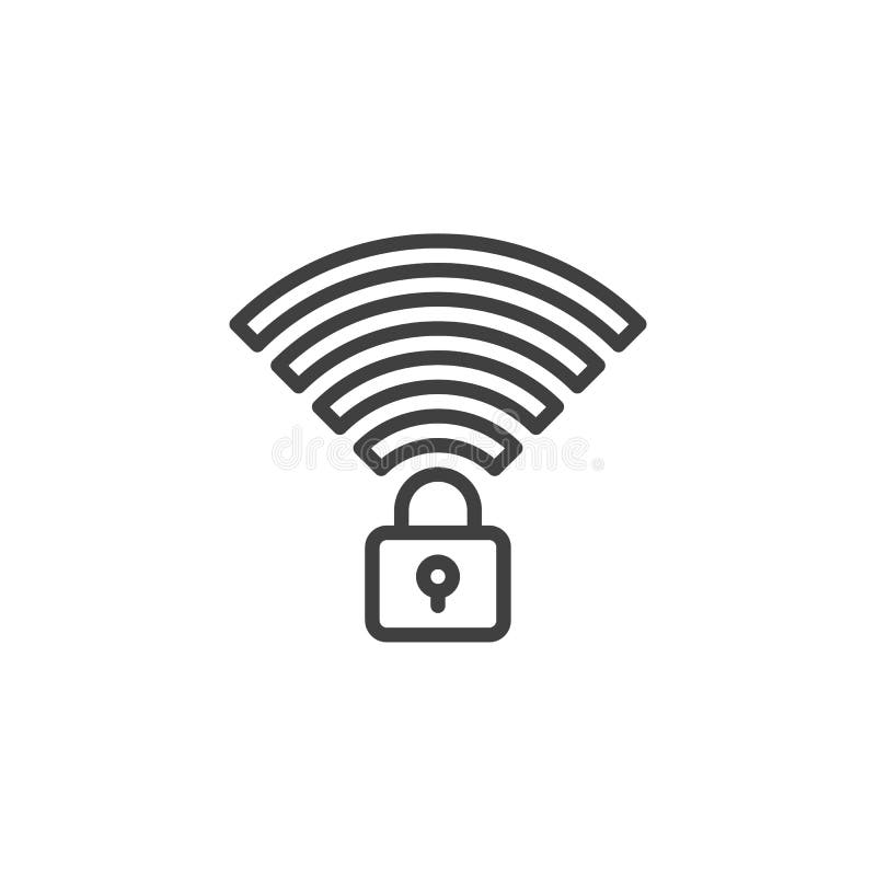 Secured Public Self Storage Logo Design Vector Illustration Stock ...