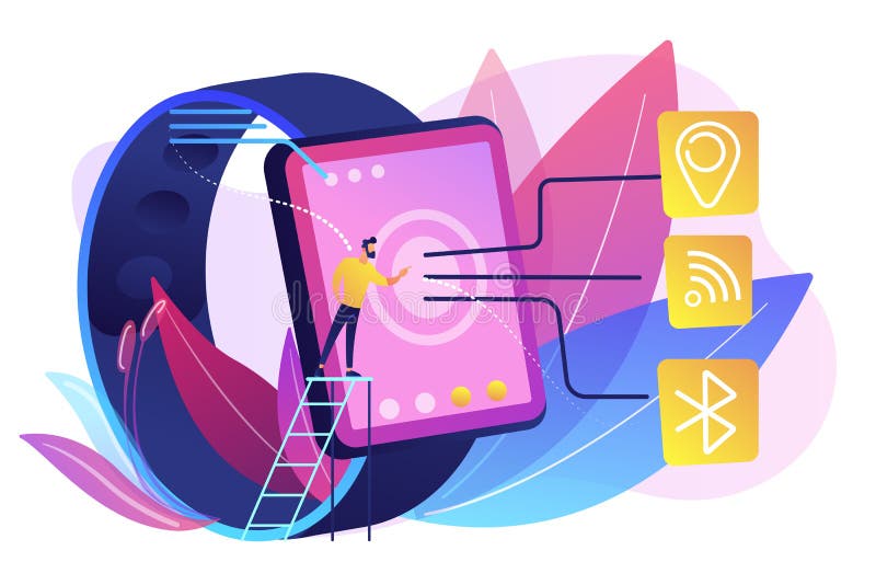 Wireless Connectivity in Urban Environment. Modern, Smart City Concept ...