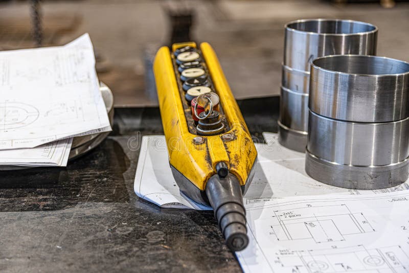 Wireless Control Panel for Switching Overhead Crane Modes in the ...