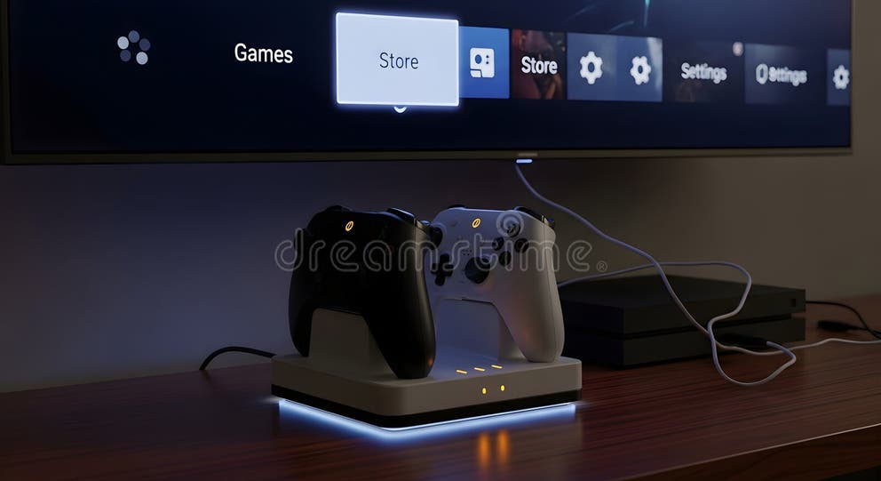 Controller Charging Station Stock Illustrations – 146 Controller ...
