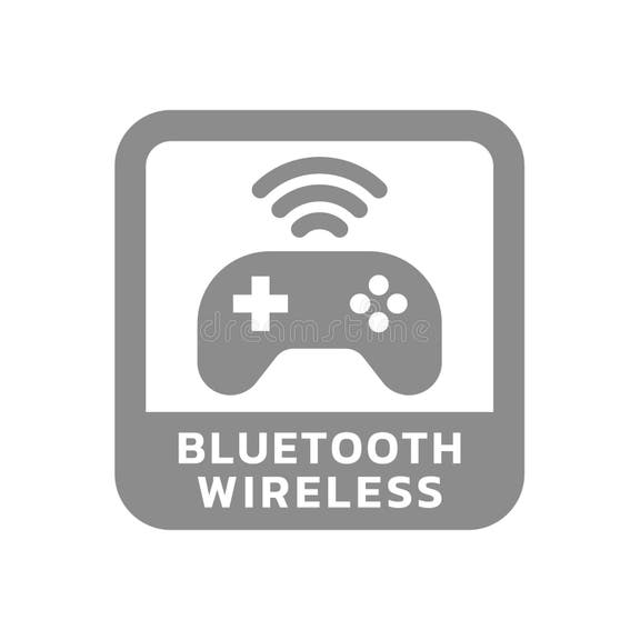 Wireless, Cordless Joystick Vector Label Stock Vector - Illustration of ...
