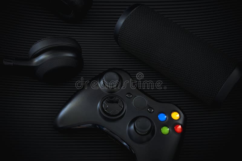 Wireless Devices for Entertainment Stock Image - Image of accessory ...