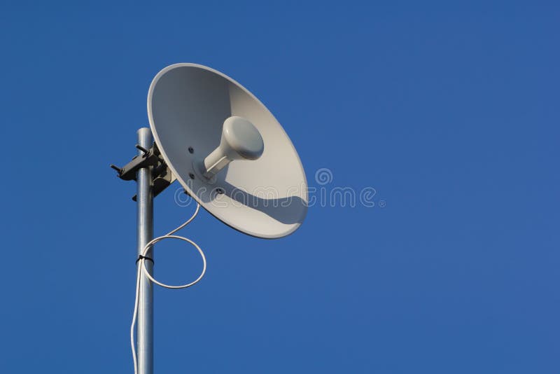 Wireless Dish stock image. Image of broadcast, dish - 139877821