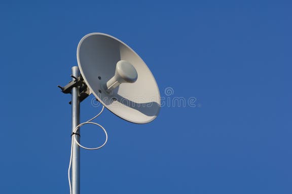 Wireless Dish stock image. Image of broadcast, dish - 139877821