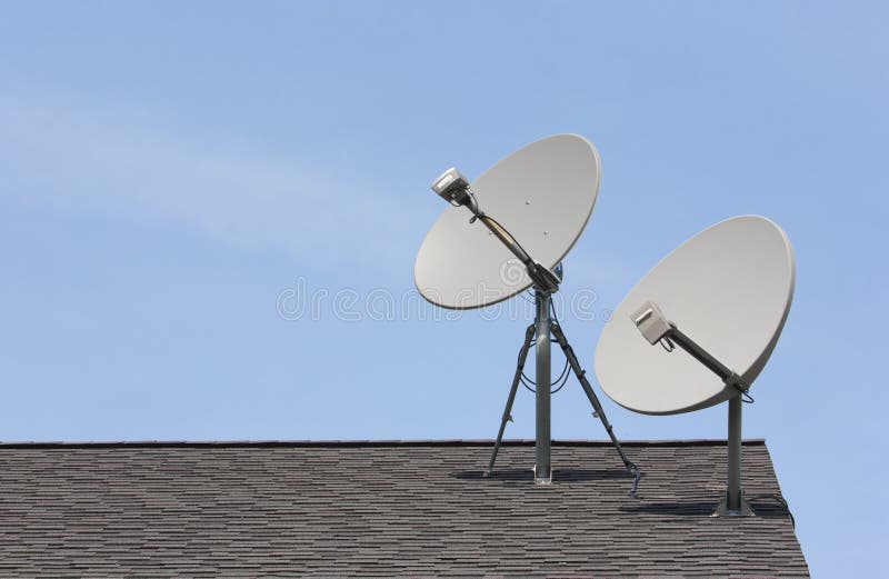 Wireless Dishes stock photo. Image of digital, antenna - 61432136