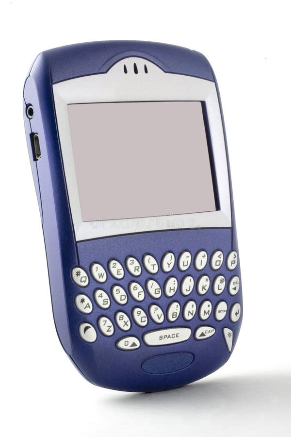 Wireless email device stock photo. Image of handheld, device - 1210852