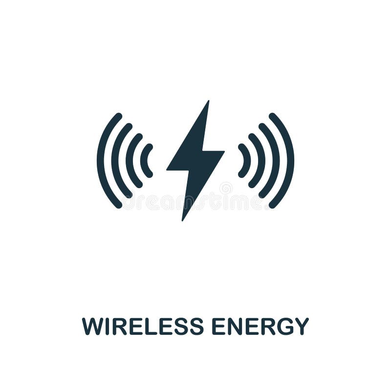 Wireless Energy Icon. Premium Style Design from Future Technology Icons ...