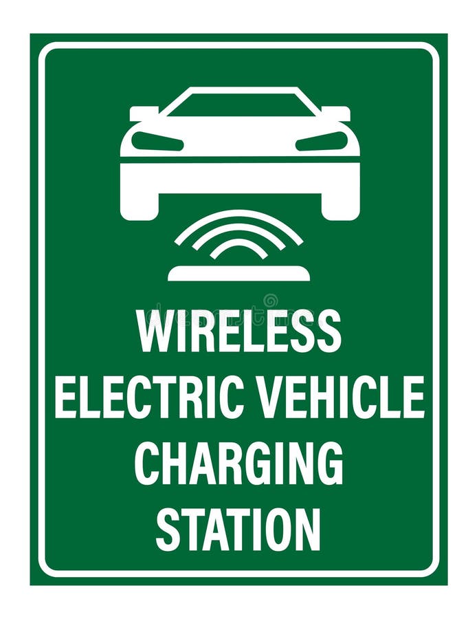 Charging Station for Electronic Devices. Information Sign for ...