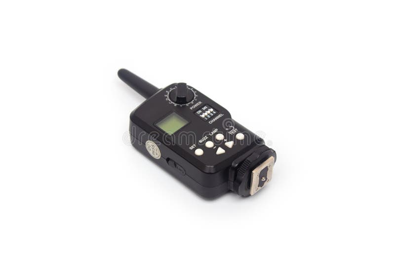 Wireless Flash Trigger for Photography Lights Stock Photo - Image of ...