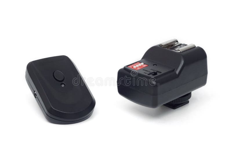Wireless flash trigger stock photo. Image of speedlite - 122567166
