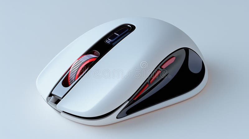 Wireless Gaming Mouse with Sleek Design and Customizable Features Stock ...