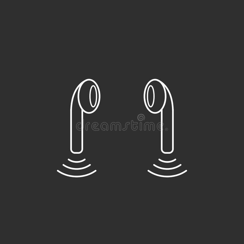 Wireless Ear Headphones Icon Stock Illustrations – 3,949 Wireless Ear ...
