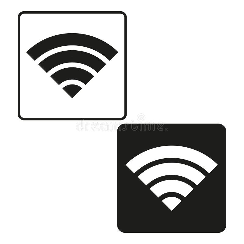 Wireless Icon Set. Vector Illustration. EPS 10 Stock Vector ...
